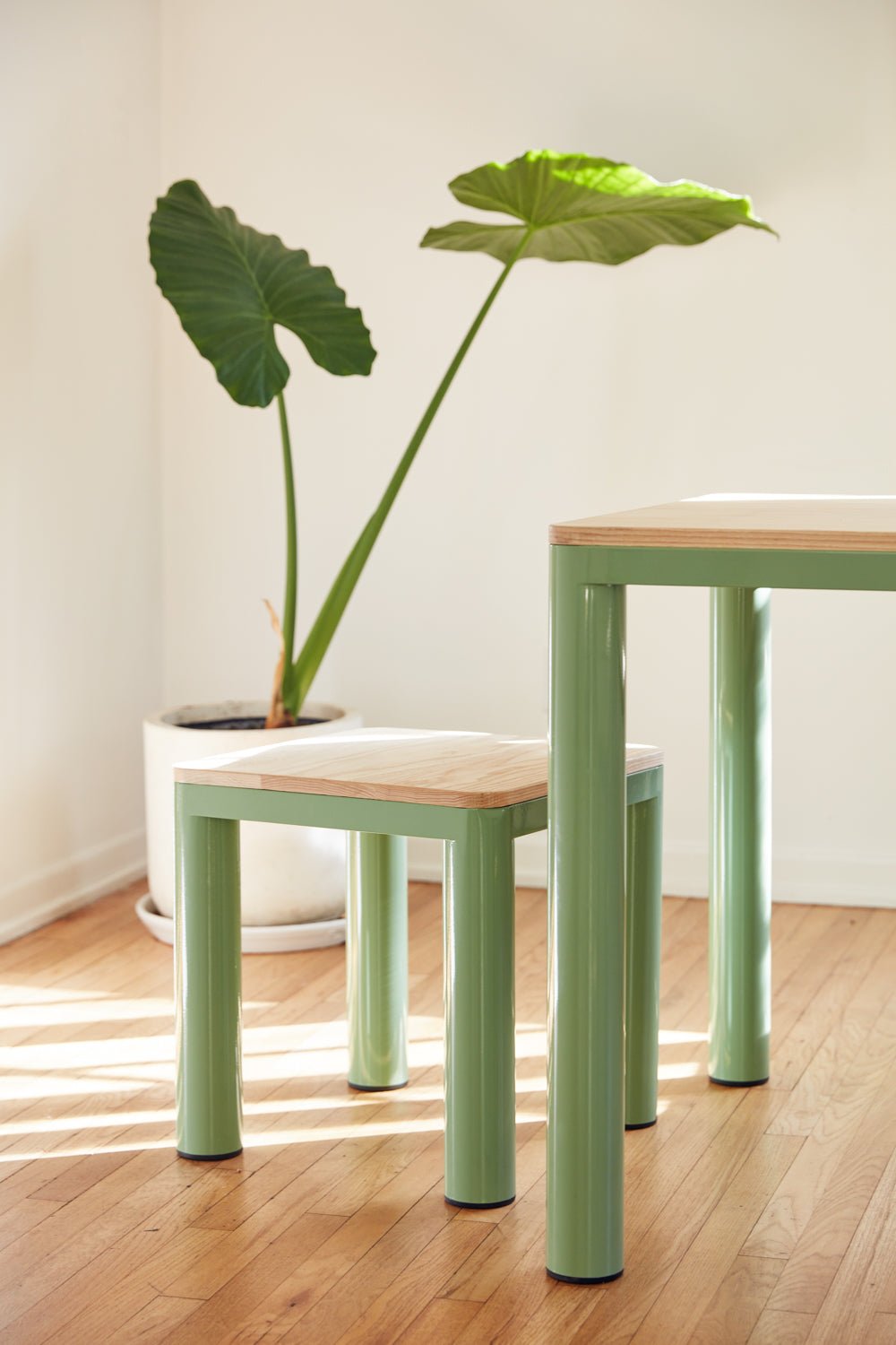 Radius Table and Radius Stool – RAD Furniture