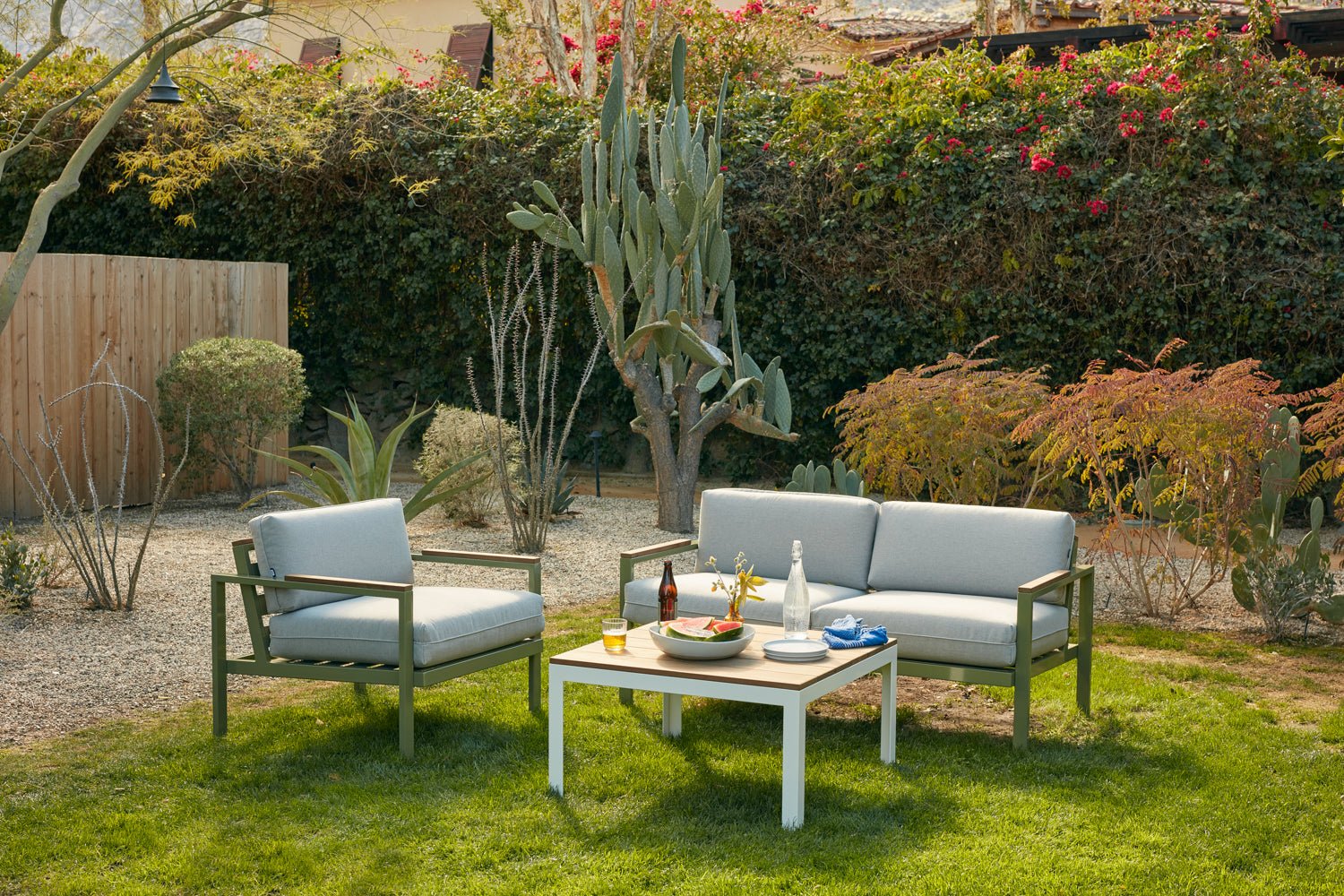 Square Lounge Chair, Square Sofa, and 101 Coffee Table – RAD Furniture