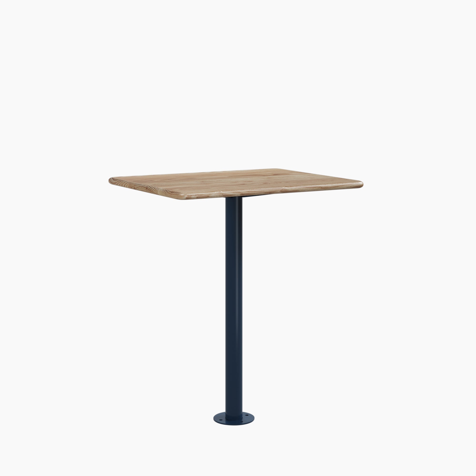 Cafe Table - Rectangular Top, Bolted Base - RAD Furniture